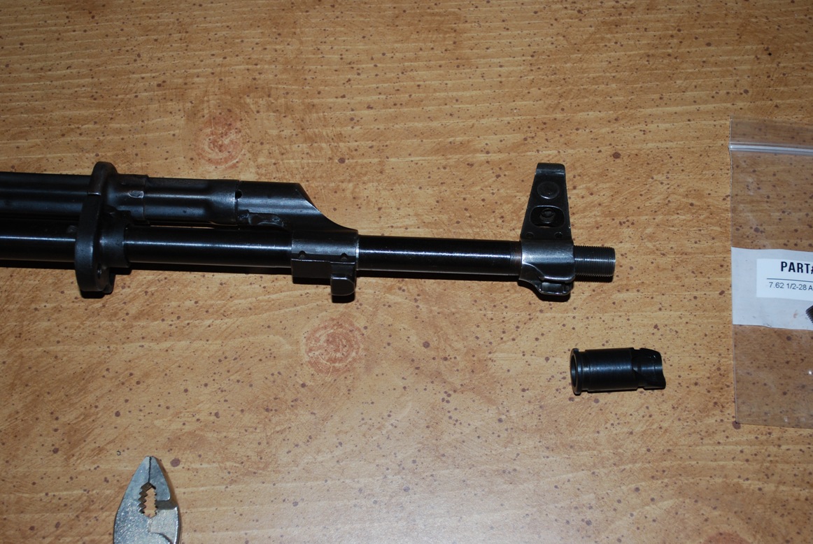 setting up a virgin AK barrel > Build It Yourself > AR15.COM